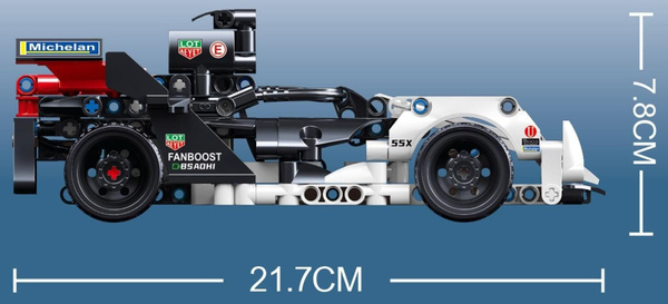 Конструктор Гоночный болид Формула 1 (Technic) / 247 деталей - купить с доставкой по выгодным ...
