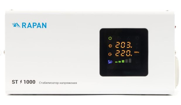 Стабилизатор сетевого напряжения RAPAN ST-1000, 1000ВА UBX. 100-260 В купить по низкой цене с ...