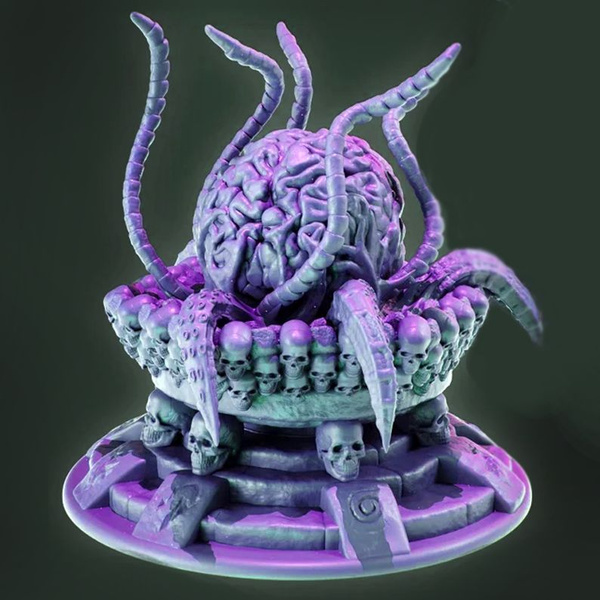 Старший мозг (54мм), Elder brain, Иллитид миниатюра для DnD (ДнД ...