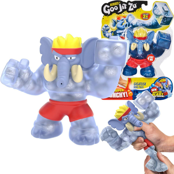 Фигурка Goo Jit Zu Glow Shifters GIGATUSK Elephant - Растягивающаяся ...
