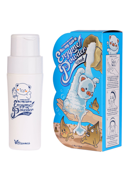 Elizavecca / Энзимная пудра для умывания / Milky Piggy Hell-Pore Clean ...