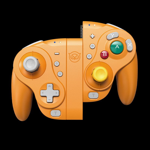 NYXI Мастер специи Orange Style Wireless Gamecube Controller ...