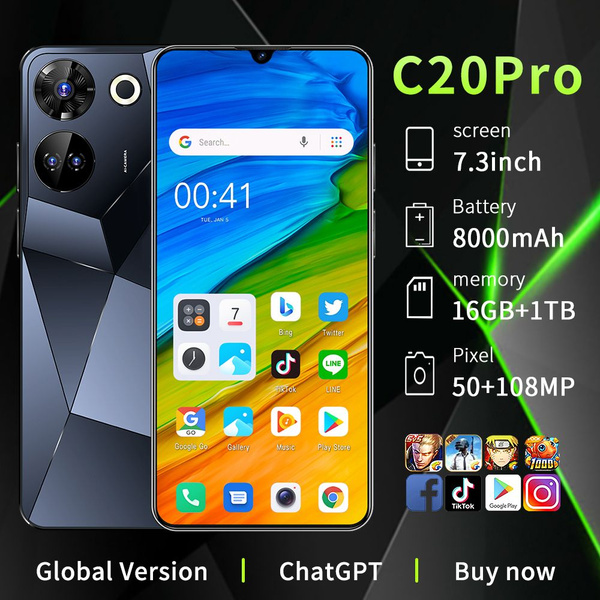 Смартфон shu jian bing CPD C20 Pro 16/1tb - купить по выгодной цене в ...