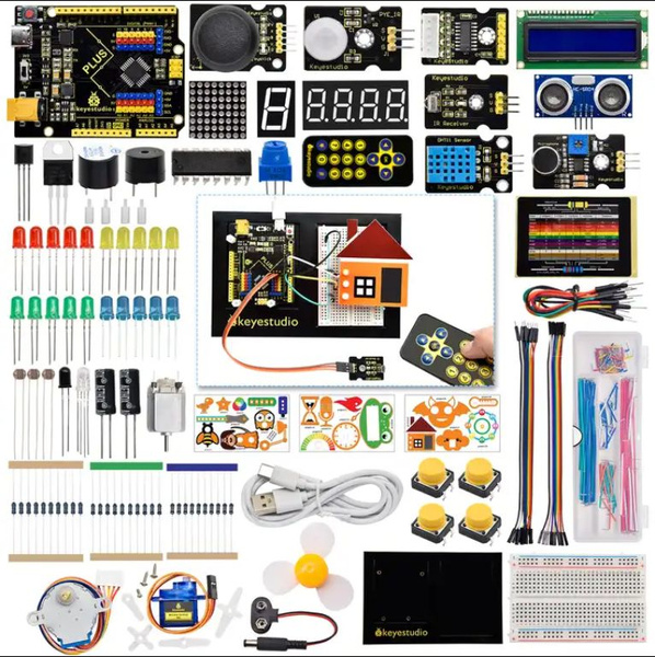 Стартовый набор от Keyestudio Super Starter Kit 28 проектов с платой ...