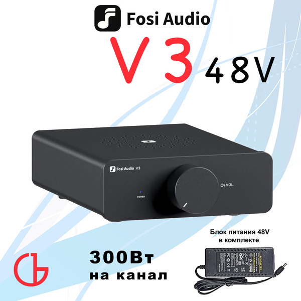 Усилитель мощности Fosi Audio, Транзисторный - купить по выгодной цене ...