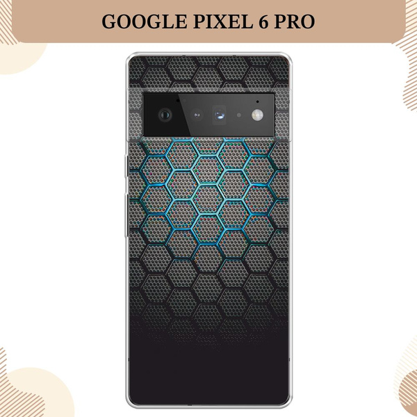 Силиконовый чехол на Google Pixel 6 Pro / Гугл Пиксель 6 Про Бирюзовые ...