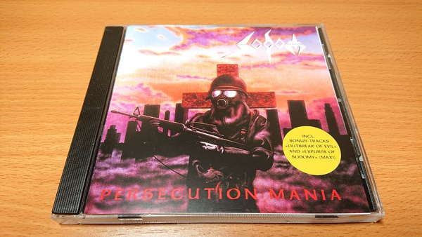CD Sodom - Persecution Mania(1987)CD(rus) - купить по низким ценам в ...