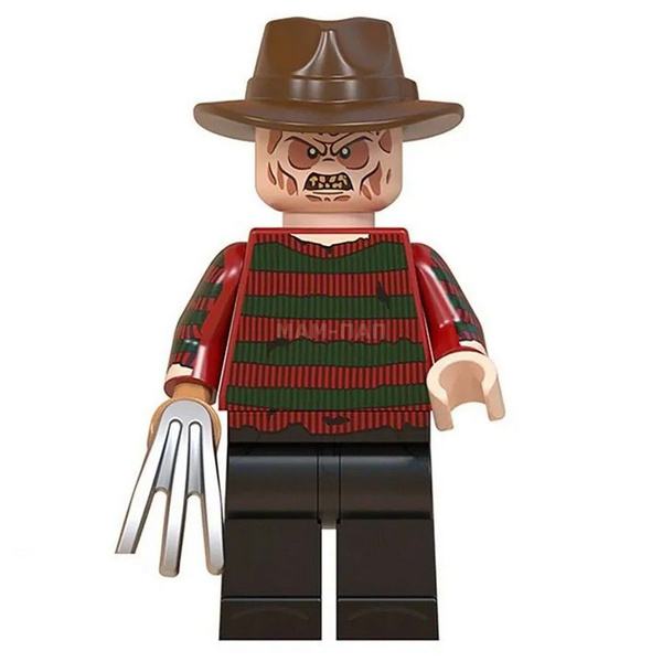 Конструктор фигурка Фредди Крюгер (Freddy Krueger) с оружием ...