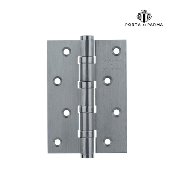 Петля дверная универсальная накладная 100х70 мм никель / петли для ...