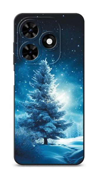 Матовый силиконовый чехол на Tecno Spark Go 2024 Spark 20c Текно Спарк Го 2024 Спарк 20c