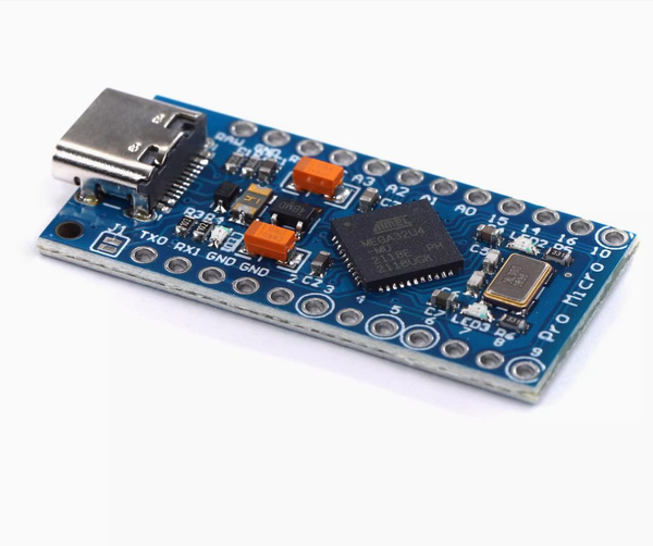 микроконтроллер Ардуино Arduino Pro Micro Atmega32u4 Mu 5 В16 МГцинтерфейс типа C купить с