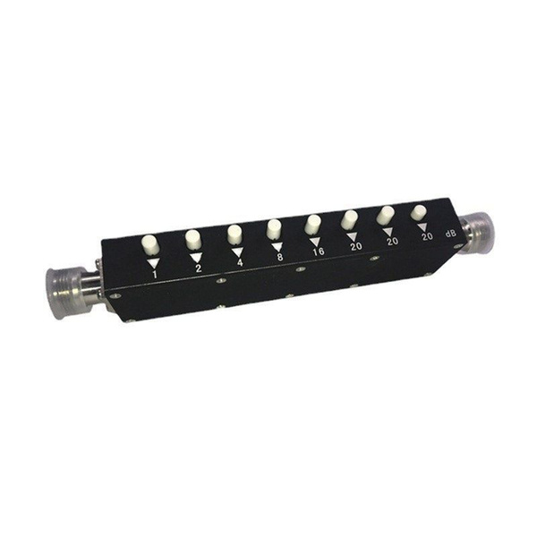 (M D C O)-RF POWER Stepped Variable Key Button Press Step Attenuator ...