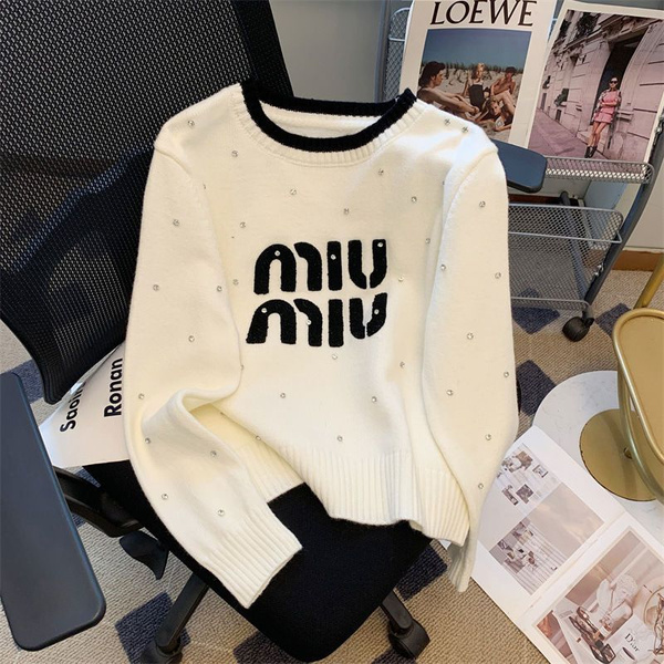 Свитер Miu Miu купить с доставкой по выгодным ценам в интернет магазине Ozon 1637491484