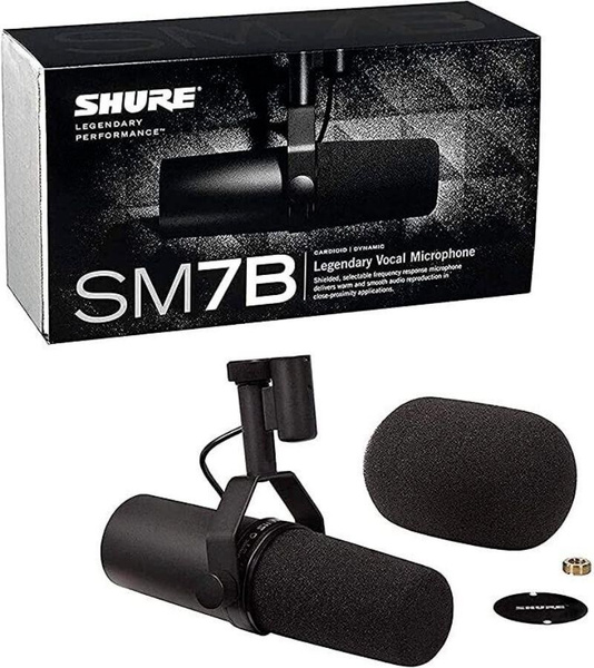 Микрофон студийный Shure SM7B - купить по выгодной цене в интернет ...
