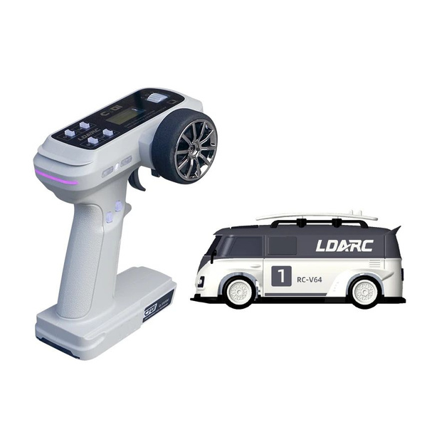 Модель LDARC V64 1 / 64 RWD Race Van RV Bus Mini RC Car Turbo для ...