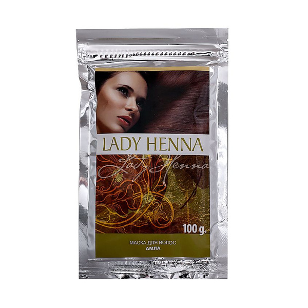 Lady Henna Маска для волос, 100 мл - купить с доставкой по выгодным ...