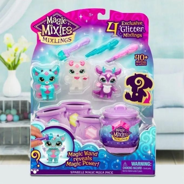 Игровой набор мега для девочек Magic Mixies Mixlings Волшебный котёл ...