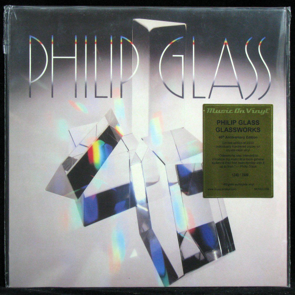 LP Philip Glass - Glassworks (coloured vinyl) (винил) (333656) - купить ...
