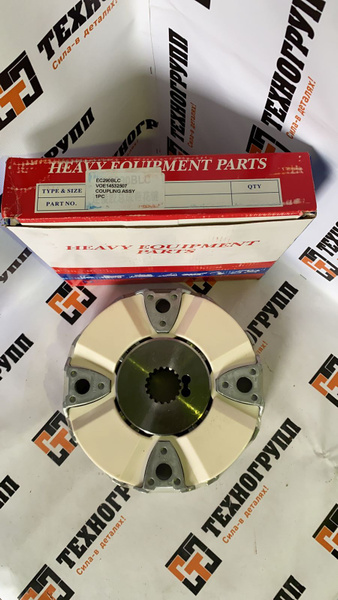 Муфта гидронасоса в сборе Volvo EC290 300 14532507, 14514871 - купить с ...