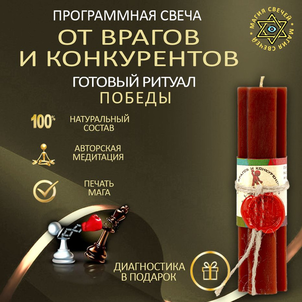 Магические свечи, 15,5 мм, 1 шт купить по выгодной цене в интернет ...