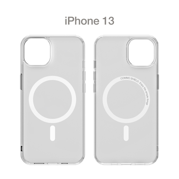 Чехол Commo Shield для iPhone 13 с Magsafe, прозрачный - купить с ...
