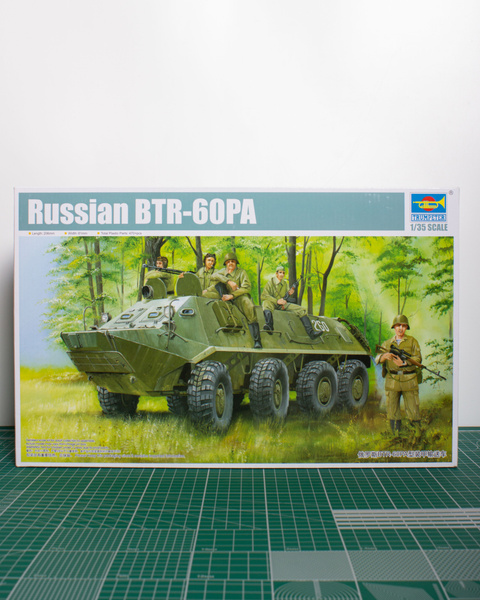 Trumpeter/01543 Сборная модель БТР-60ПА купить на OZON по низкой цене (1402625692)