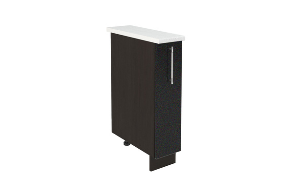 Кухонный модуль напольный 20х50х81 5 см Олива ШНБ 200 шкаф нижний бутылочница купить с