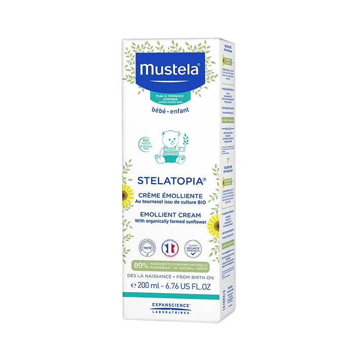 Mustela Крем-эмолент Stelatopia, 200 мл - купить с доставкой по ...