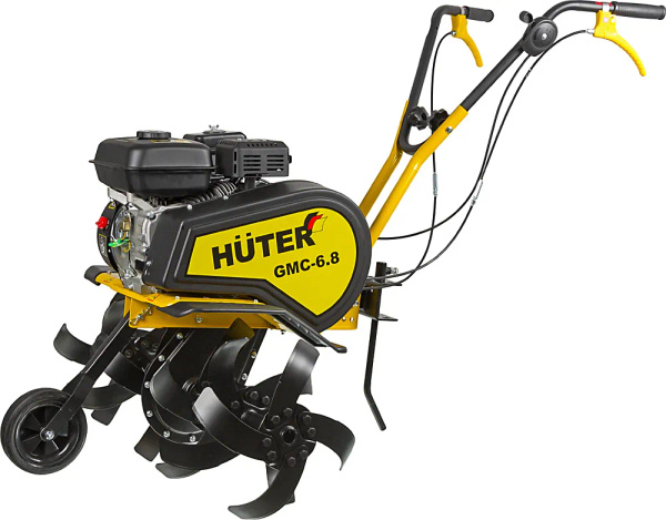 Мотокультиватор HUTER GMC-6.8 бензиновый, 6.8 л.с., 4 такта 2 скорости ...