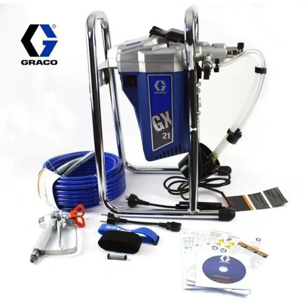 Graco gx21 аппарат покрасочный безвоздушный купить на OZON по низкой ...