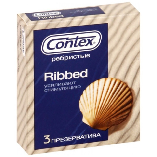 Презервативы Contex №3 Ribbed с ребрами - купить с доставкой по выгодным ценам в интернет ...