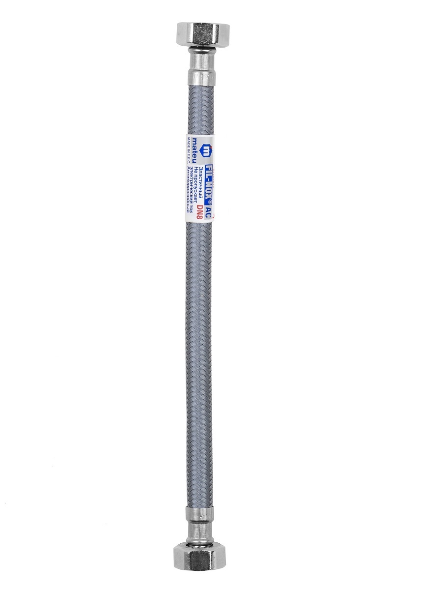 Подводка в нейлоновой оплётке для воды, FIL-NOX AC,1/2, 3.0 м,В - В ...