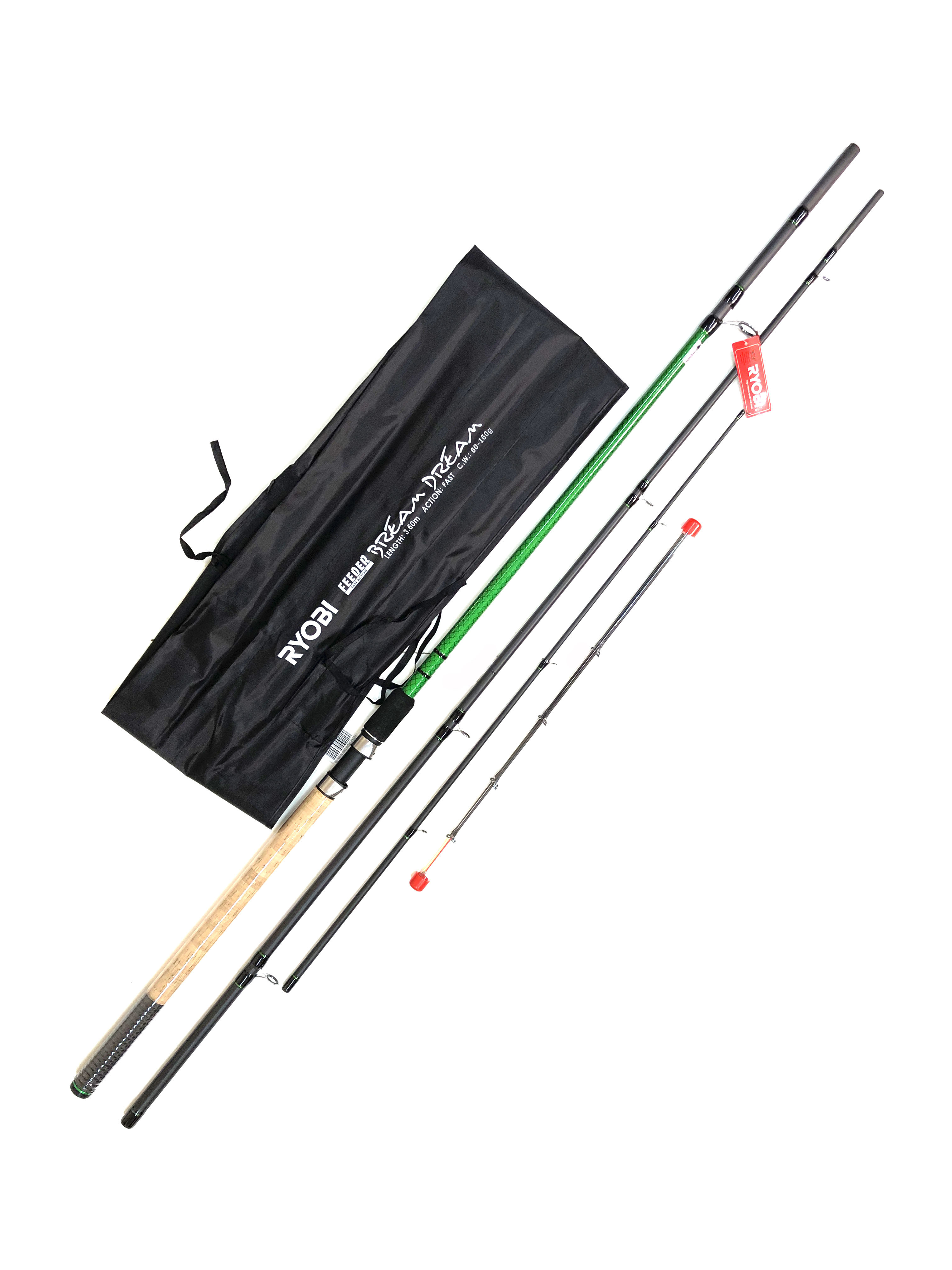 Удилище Ryobi Фидер BREAM DREAM 3.6м 80-160гр, от 80 гр до 160гр ...