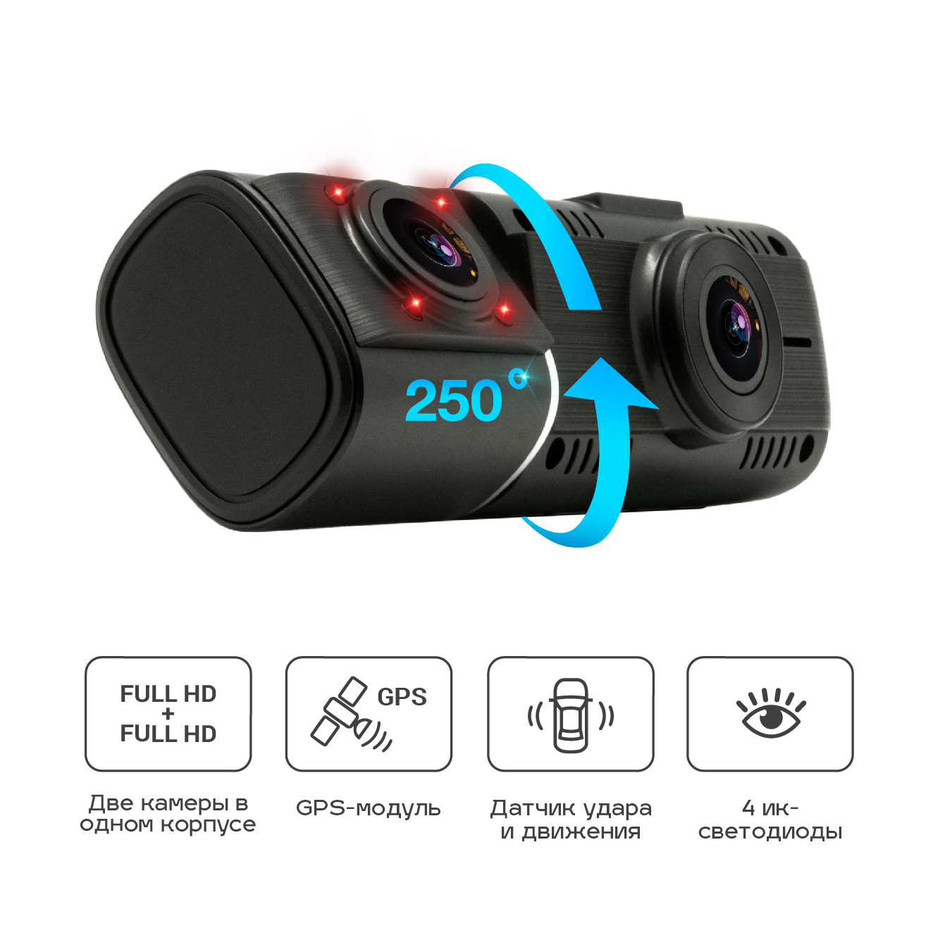 Видеорегистратор TrendVision Proof PRO GPS - купить в интернет-магазине ...