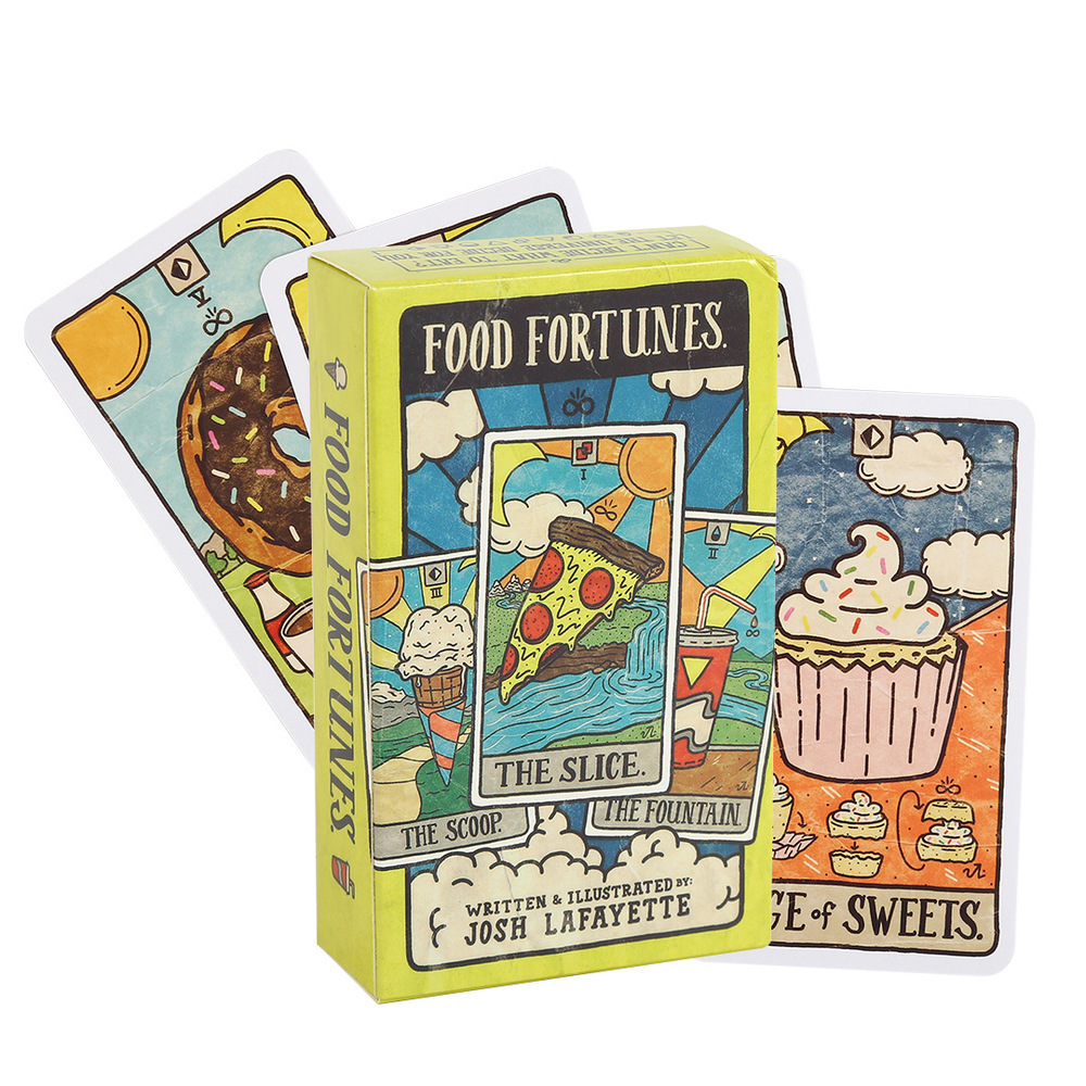 Еда Lucky Tarot Food Fortunes Tarot Cards Deck - купить с доставкой по ...