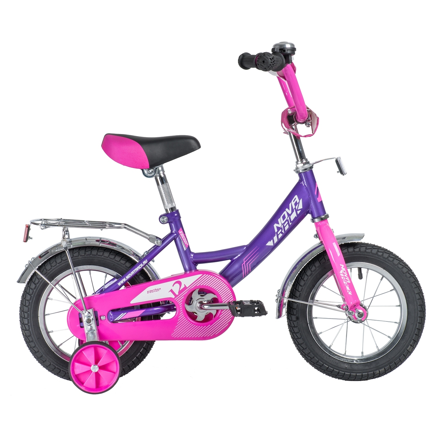 Велосипед NOVATRACK Vector-12 -20г. (лиловый) 123VECTOR.LC20 — купить в ...
