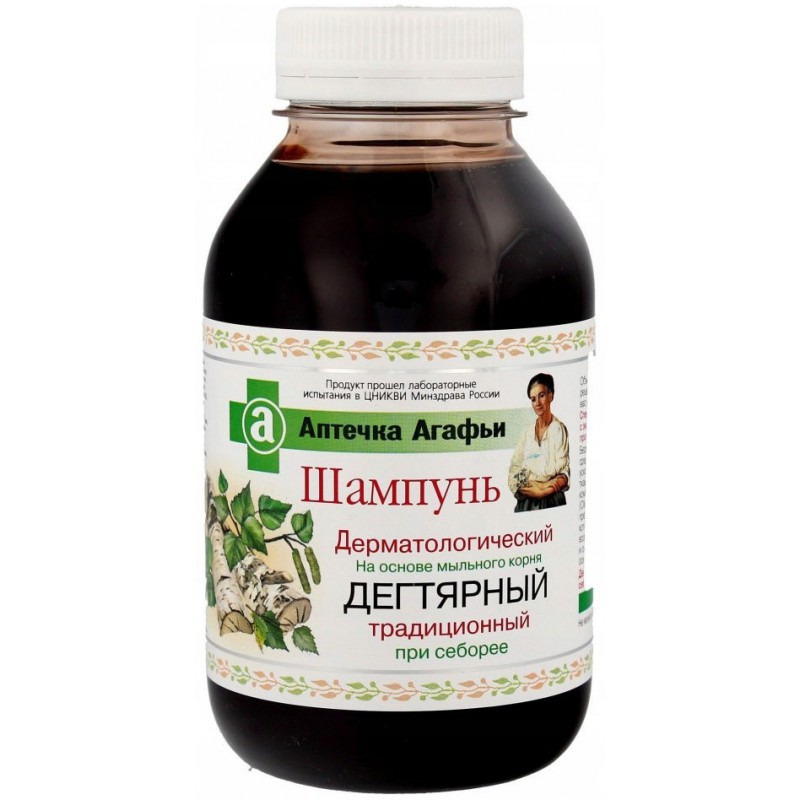 Аптечка Агафьи Дегтярный шампунь традиционный — купить в интернет ...