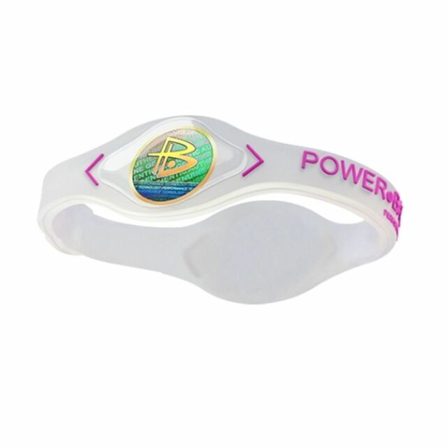 Фитнес-браслет SB Браслет силиконовый Power Balance белый L