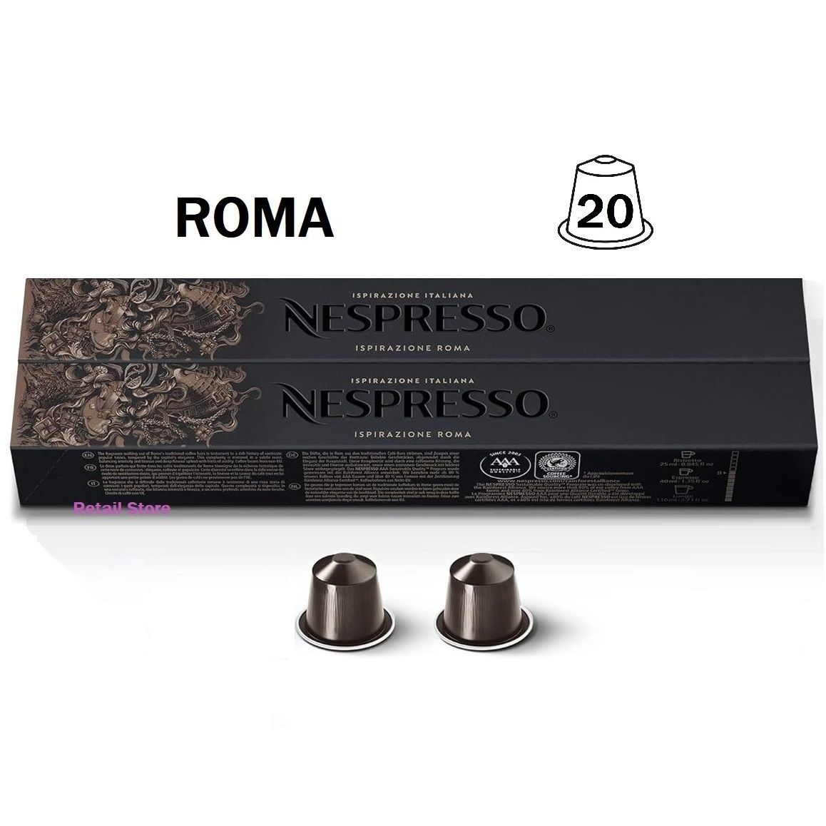 Nespresso Ispirazione Roma – купить в интернет-магазине OZON по низкой цене