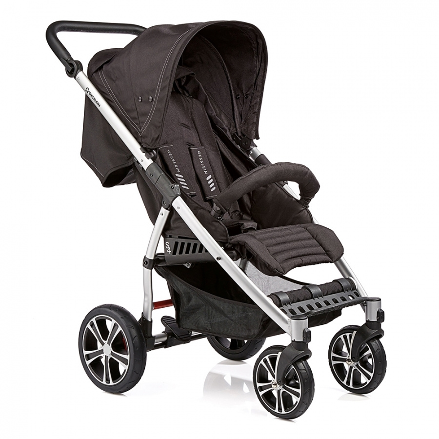 Прогулочная коляска Gesslein S4 Air+ ELOX BLACK — купить в интернет ...