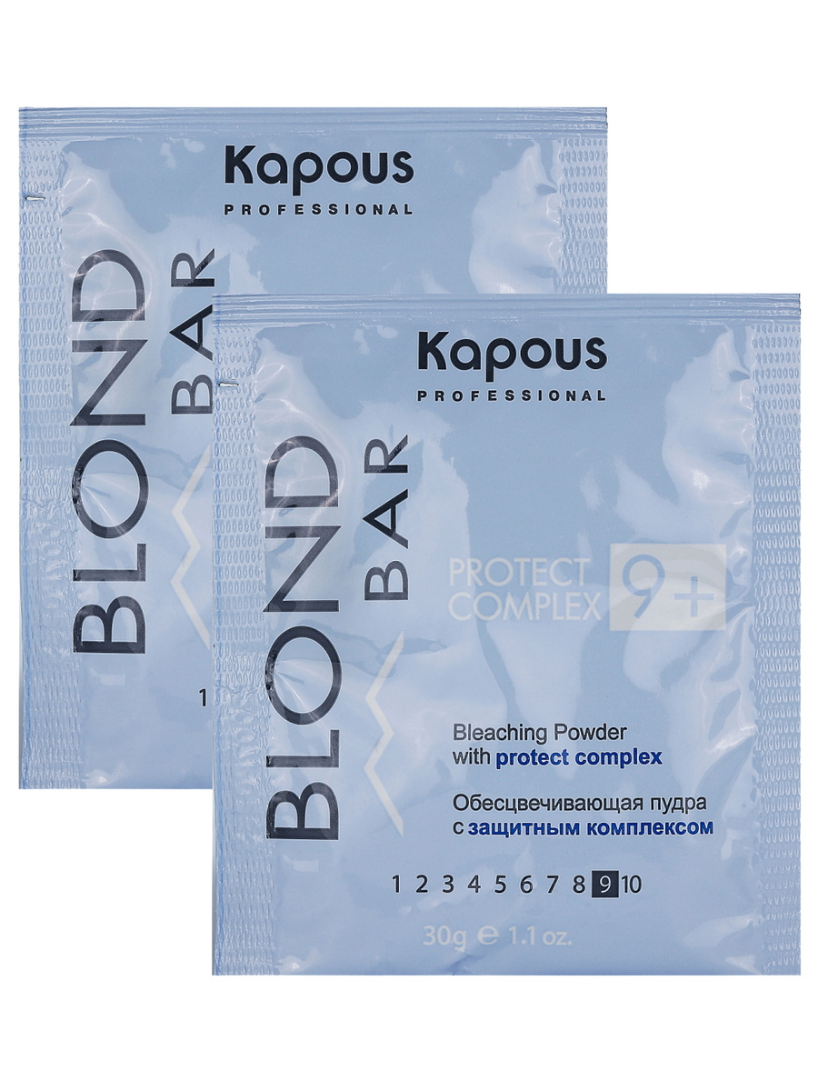 KAPOUS PROFESSIONAL Пудра BLOND BAR для обесцвечивания волос с защитным ...