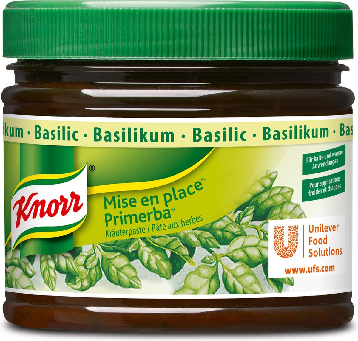 Приправа Knorr Primerba Базилик, в растительном масле, 340 г — купить в ...