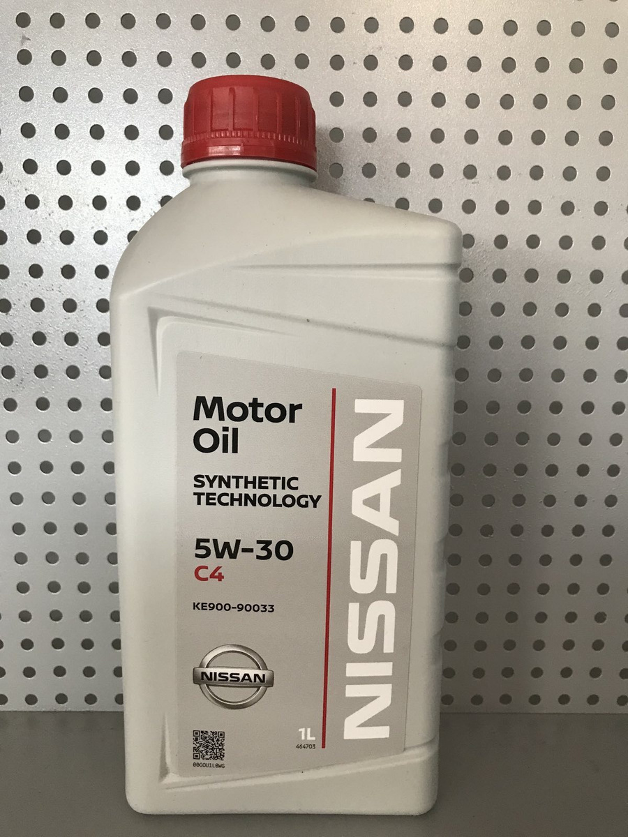 Моторное масло NISSAN 5W-30 Синтетическое 1 л - купить в интернет ...