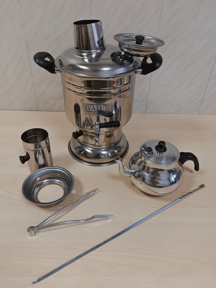 Самовар IVALUX, 4 л — купить в интернет-магазине OZON с быстрой доставкой