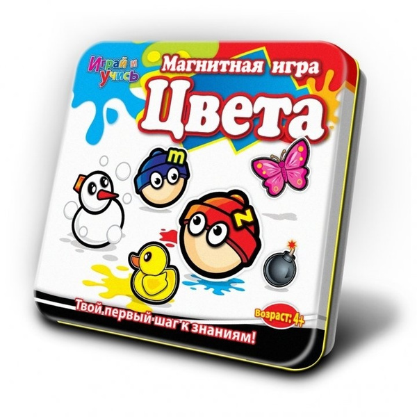 Игра на магнитах Цвета Mack&Zack - купить с доставкой по выгодным ценам ...