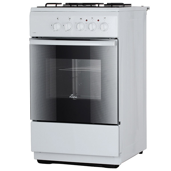 Flama Комбинированная плита (50-55 см) RK2213 White - купить по ...