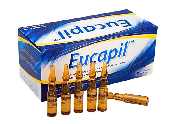 Eucapil (Эвкапил) - ампулы препятствующие выпадению волос на 3 месяца ...