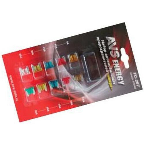 Набор предохранителей AVS FC-267 "микро" в блистере (A78048S) - купить по выгодным ценам в ...