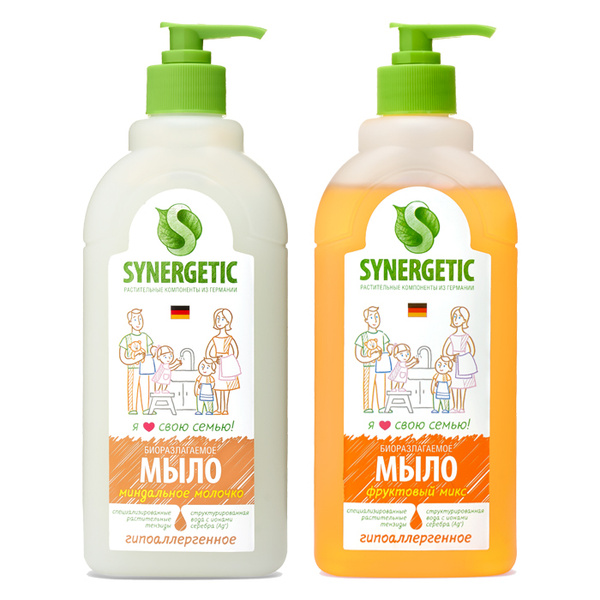 Synergetic Жидкое мыло - купить с доставкой по выгодным ценам в ...
