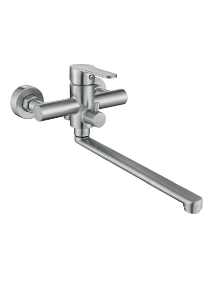 Смеситель OUTE T40123_180 Нержавеющая сталь Аэратор, Лейка - купить по ...